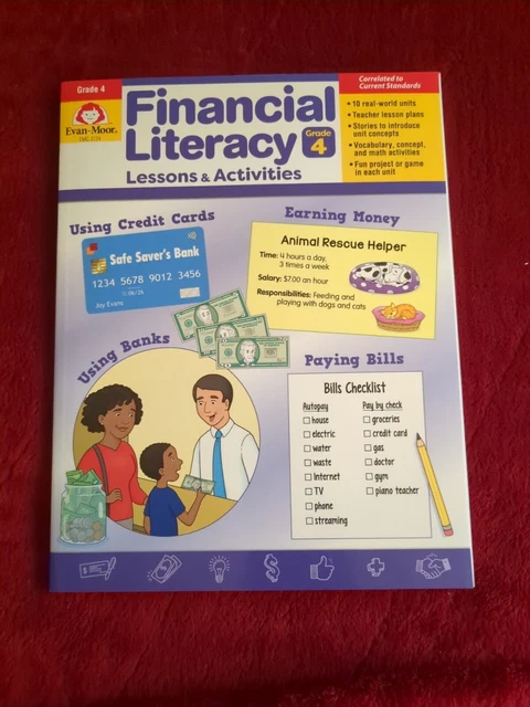 FINANCIAL LITERACY LESSONS and Activities, Grade 4 Teacher Resource ...