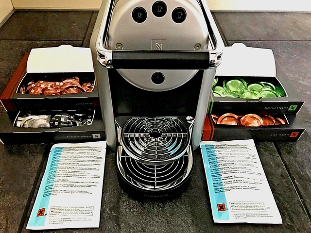 NESPRESSO PRO ZENIUS Zn 100 Coffee Machine + 200 Professional Pods ...