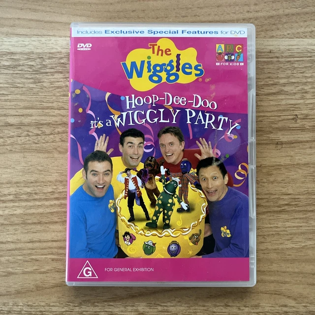THE WIGGLES - Hoop Dee Doo, it's a Wiggly party DVD (Region 4, 2001 ...