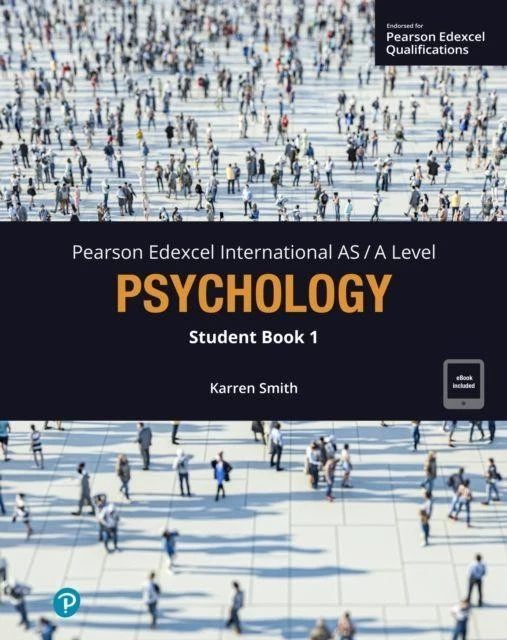 PEARSON EDEXCEL INTERNATIONAL AS-Level Psychology Student Book w/code ...
