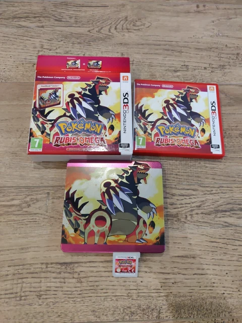 POKEMON RUBIS OMEGA Collector Limitée avec steelbook Nintendo Fra ...