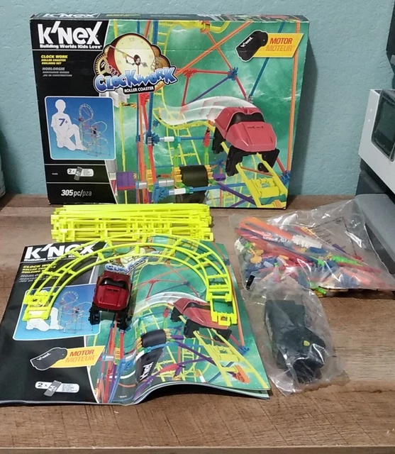 K'NEX 15406 V2-6/16 Thrill Rides Clock Work Roller Coaster Open Box $9. ...
