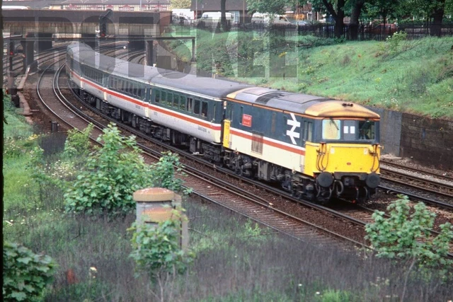 35MM SLIDE BR British Rail Electric Loco Class 73 73204 1989 Original £ ...