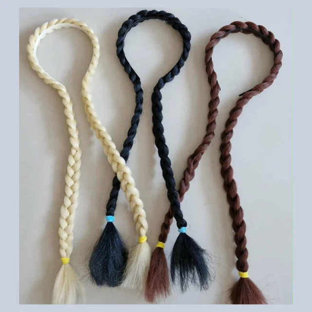 OKTOBERFEST HAIR PLAITS - Hair Plaits on a Headband £8.00 - PicClick UK