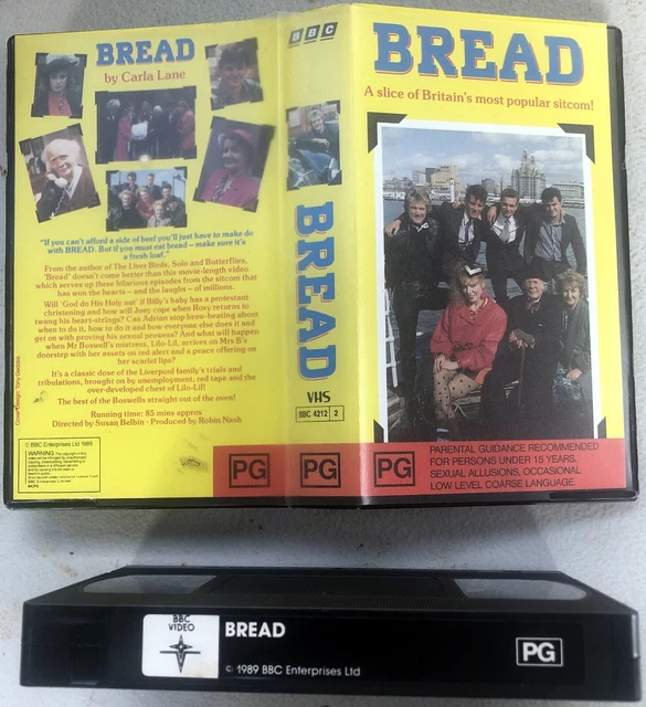 BREAD BBC COMEDY - Liverpool UK - VHS Video Cassette 1989 $9.95 ...