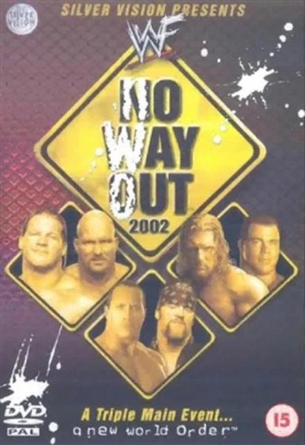 WWF NO WAY Out 2002 DVD $143.81 - PicClick CA