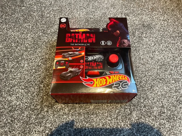 HOT WHEELS REMOTE Control The Batman 1:64 Scale Batmobile Vehicle - New ...
