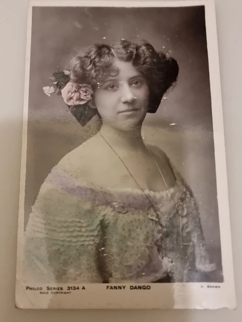POSTCARD. ACTOR ACTRESS. Fanny Dango. Vintage. c1910's EUR 4,83 - PicClick FR