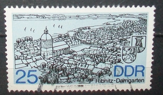 N°657l Stamp German Democratic Republic Ddr Canceled Aus Eur 0 08