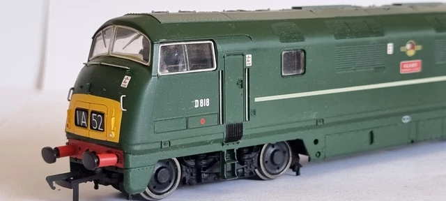 BACHMANN CLASS 42 Warship Locomotive D818 GLORY in BR Green Livery £68. ...