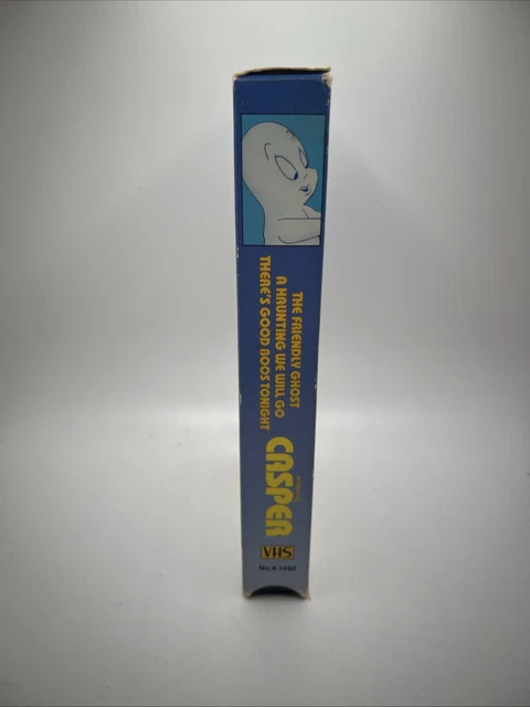 CASPER (VHS, 1995) The Friendly Ghost Fully Animated Color Cartoons ...
