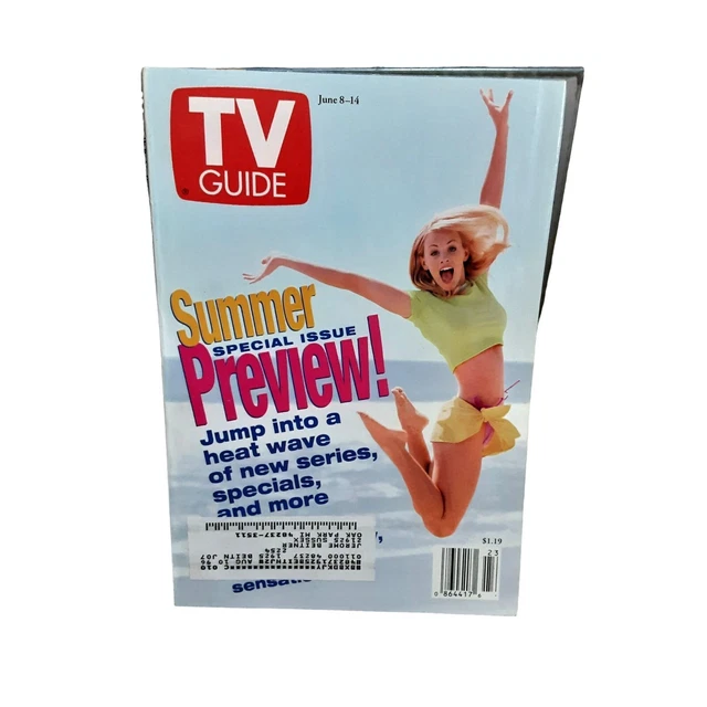 TV GUIDE MAGAZINE June 1996 Jenny McCarthy Summer Preview £5.54 ...