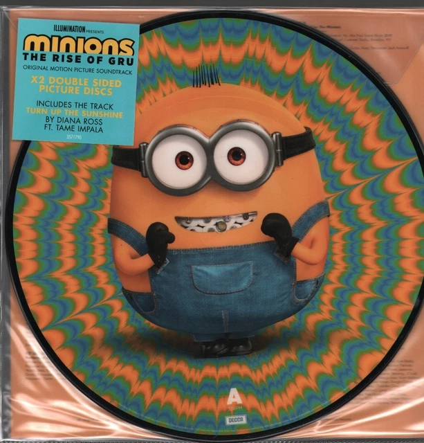 MINIONS THE RISE of Gru Original Motion Picture Soundtrack double LP ...