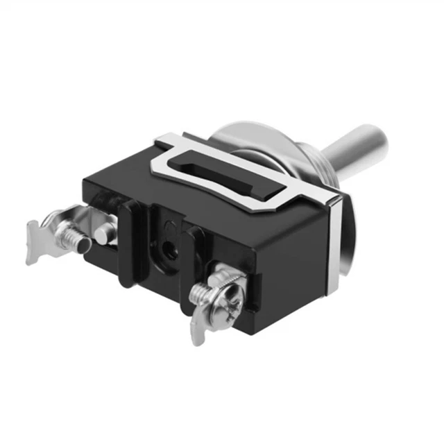 10 PACK SPST 2-Pin Rocker Toggle Switch 220V/15A, On/Off Switch With ...