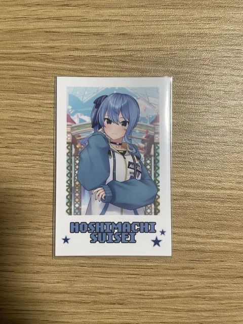 HOLOLIVE HOSHIMACHI SUISEI Expo 2025 Cheki-Style Cards Hoshigai Suisei ...