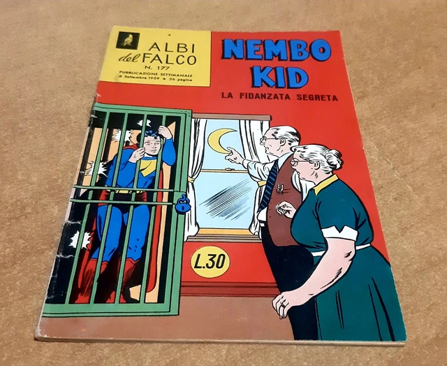ALBI DEL FALCO NEMBO KID ed. Mondadori 1959 n. 177 OTTIMO EDICOLA EUR ...