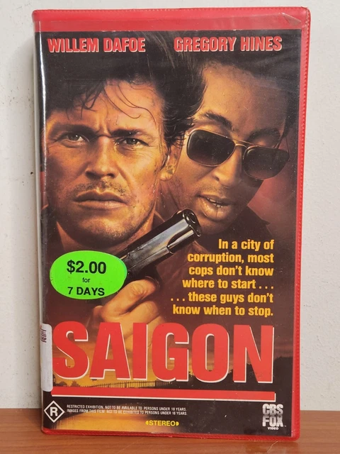 SAIGON (AKA OFF Limits) [VHS] CBS Fox Video BigBox Clamshell Ex-Rental ...