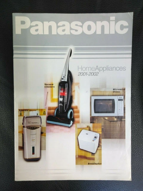 PANASONIC HOME APPLIANCES Product Guide Catalogue Brochure 2001 / 2002 ...