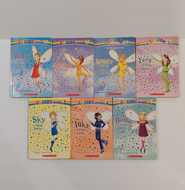 LOTTO DI 50 libri tascabili Rainbow Magic Fairies di Daisy Meadows EUR ...