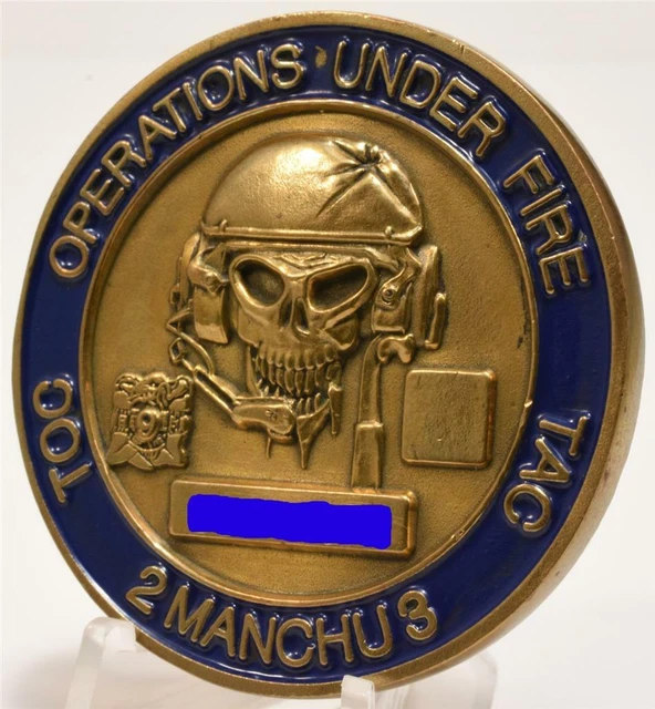 ARMY 9TH REGIMENT MANCHU Challenge Coin Tactical Air Command Operations ...