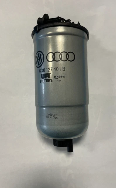 FILTRO CARBURANTE COMPLETO Nuovo E Originale Vw Audi Ufi 6Q0127401B EUR ...