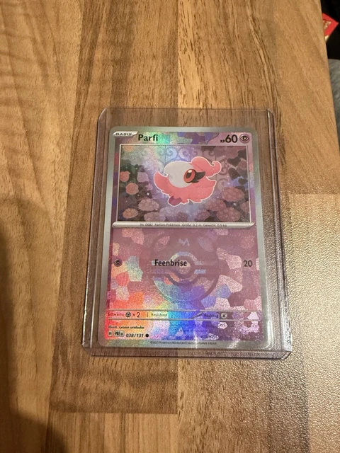 POKÉMON KARTE PRISMATISCHE Entwicklungen Parfi 038 Meisterball EUR 1,00 ...