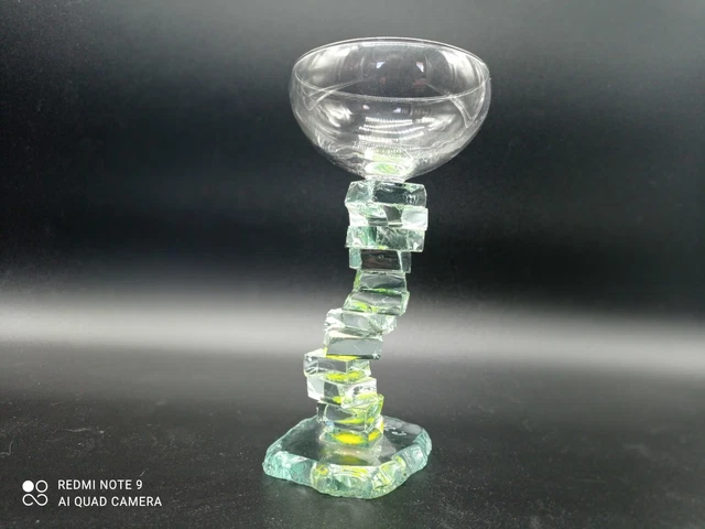 SCULPTURE VERRE GRUGÉ Signée Patrick Jacob EUR 35,00 - PicClick FR