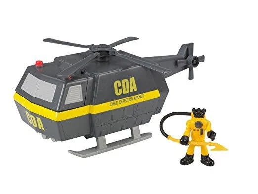 BNIB IMAGINEXT CDA Copter Helicopter Monsters Inc Boo Sulley Mike Pixar ...
