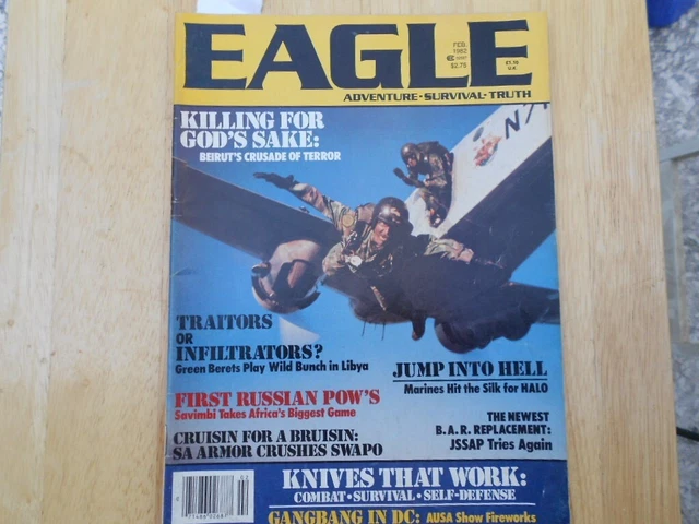 EAGLE MAGAZINE ADVENTURE Survival Truth February 1982 Volume 2 Number 6 ...