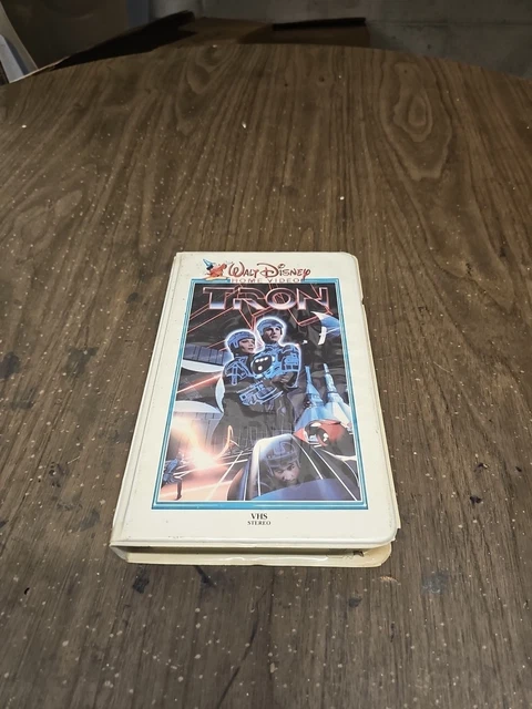 TRON VHS 1982 Walt Disney Home Video Vintage Disney VHS Jeff Bridges £ ...