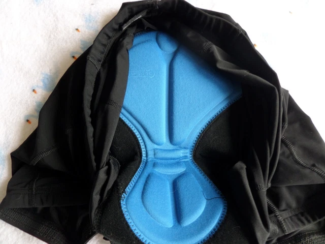 ELASTISCHE FAHRRADHOSE MIT Sitzpolster + Zugband # Crane TechTex Speed ...