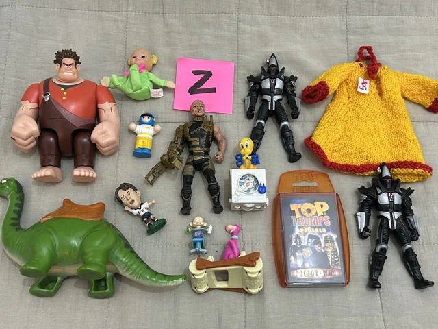 ACTION FIGURE JOBLOT Bundle VR Troopers 80s 90s Mixed Toy Vintage ...