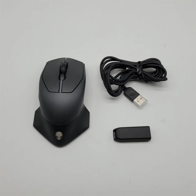 ALIENWARE WIRED/WIRELESS GAMING Mouse AW610M: 16000 DPI Optical Sensor ...