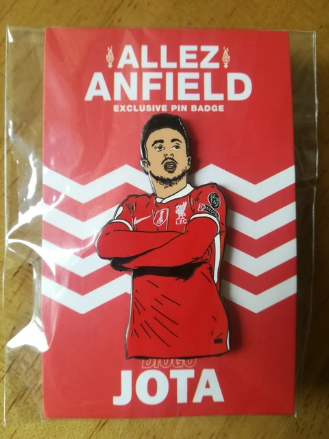 LIVERPOOL FC DIOGO Jota Allez Anfield Exclusive RARE Pin Badge not ...