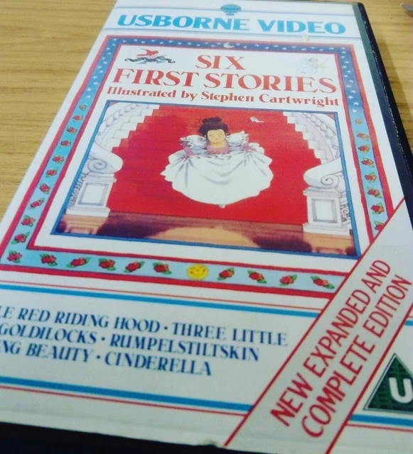 RARE VHS TAPE 'Six First Stories' Usborne Video £3.84 - PicClick UK