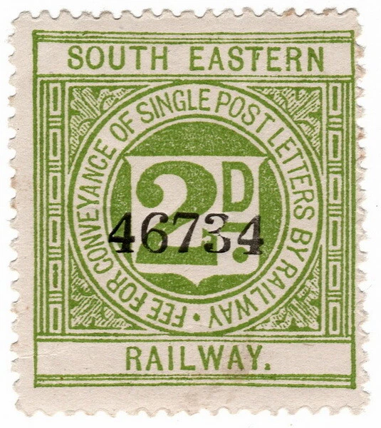 (I.B) SOUTH EASTERN Railway : Letter Stamp 2d £8.99 - PicClick UK