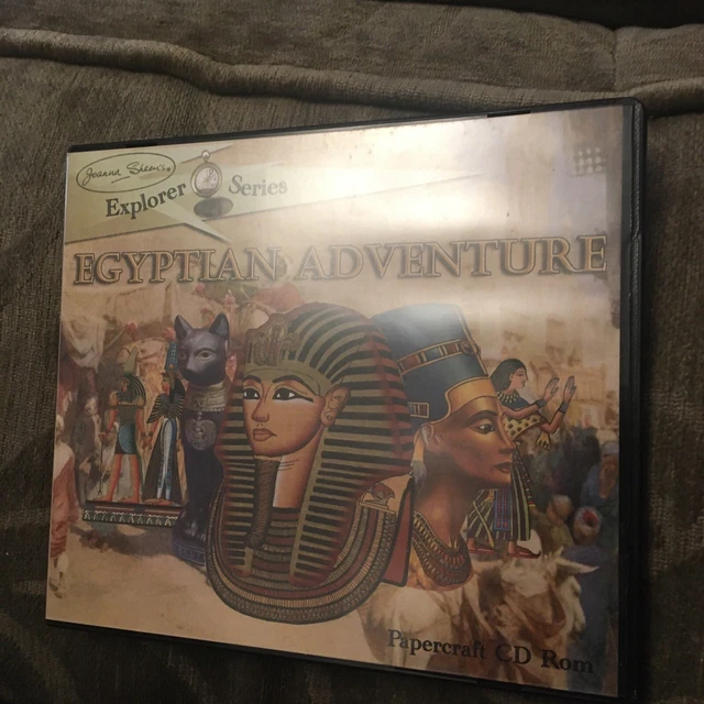 JOANNA SHEEN PAPERCRAFT CD ROM Explorer series - Egyptian Adventure ...