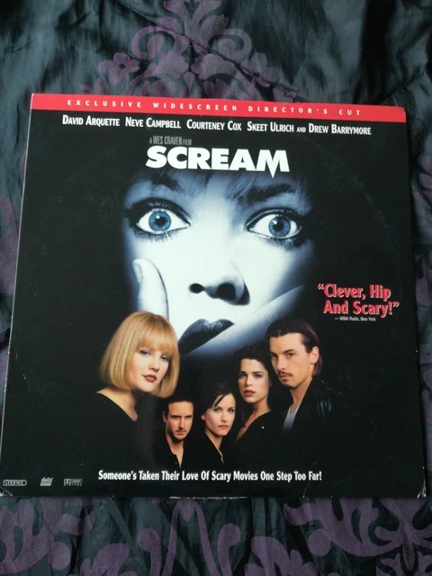 SCREAM : WIDESCREEN Director's Cut - NTSC Laserdisc £29.99 - PicClick UK