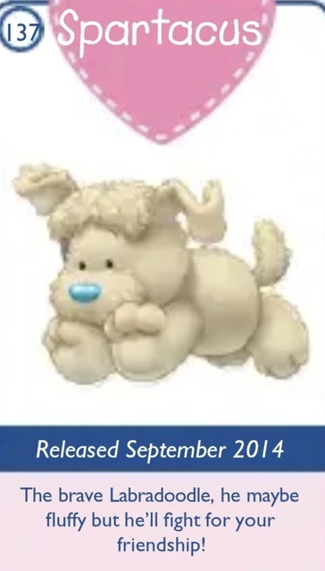 RARE COLLECTABLE MY Blue Nose Friends Plush Soft Toy Spartacus The ...