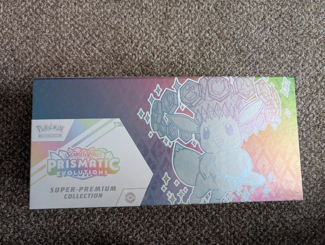 POKÉMON TCG - Prismatic Evolutions Super Premium Collection £161.92 ...
