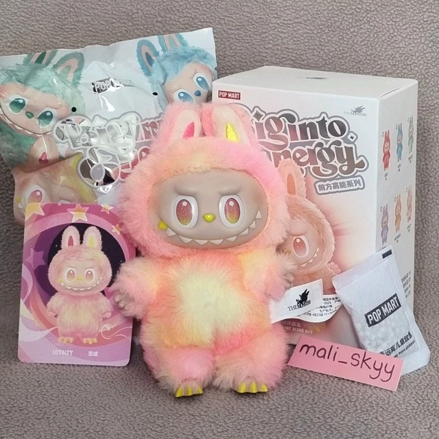AUTHENTIC POP MART Labubu - Big Into Energy V3 - LOYALTY - Pink ...