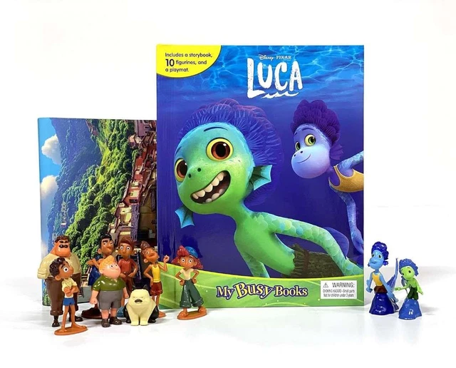 DISNEY/PIXAR LUCA MY Busy Book, Phidal Publishing Inc., New condition ...