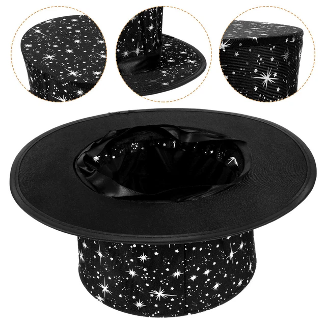 CONJURING HAT TOP Hat Conjuring Performance Top Hat Collapsible Small ...