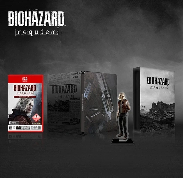 PRE NINTENDO SWITCH 2 Resident Evil Requiem Collector's Edition + Pro ...
