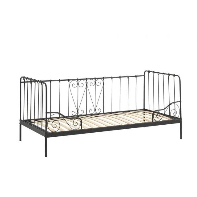 IKEA MELDAL BLACK Metal Day Bed Single Frame £47.48 - PicClick UK