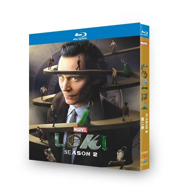 LOKI SEASON 2 (2023) Blu-ray BD Complete TV Series 2 Disc All Region ...
