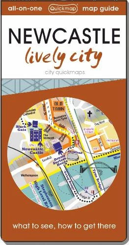NEWCASTLE LIVELY CITY (Map) City Quickmaps £6.04 - PicClick UK