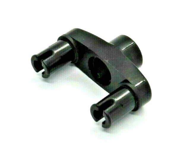 LEGO TECHNIC PIN Connector 3L w/ 2 Pins, Centre Hole 15461 46189 black ...