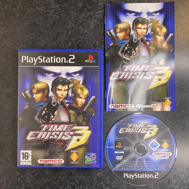 TIME CRISIS 3 (PS2) Game Boxed With Manual Disc Mint!💥 £9.95 - PicClick UK