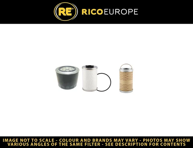 KIT FILTRE POUR Menzi Muck 3000 Em / Ti Carburant Huile Air W / Hatz ...